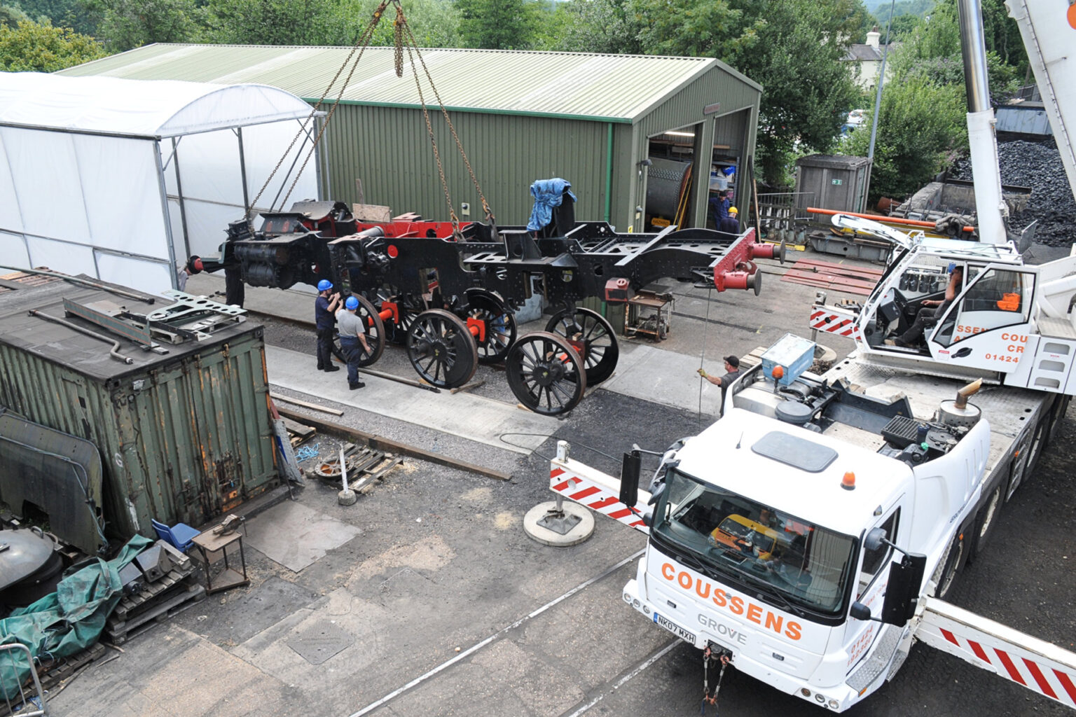 BR Standard Class 2 Tank 84030 - The Bluebell Railway in Sussex