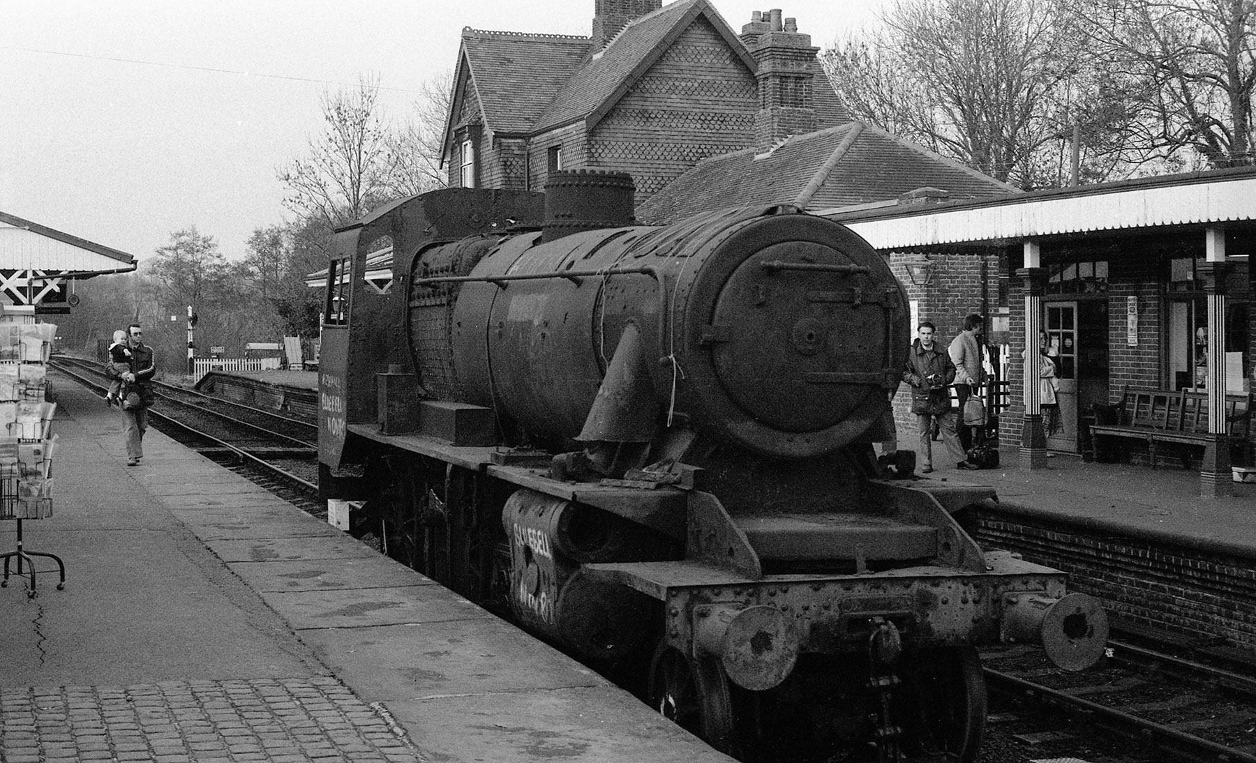 BR Standard Class 2 Tank 84030 - The Bluebell Railway in Sussex