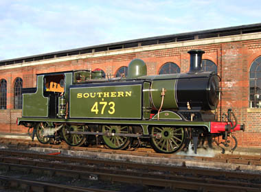 Locomotives on Static Display - The Bluebell Railway in Sussex