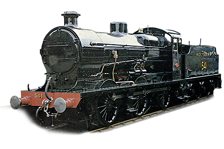 Q-class locomotive 541 - The Bluebell Railway in Sussex