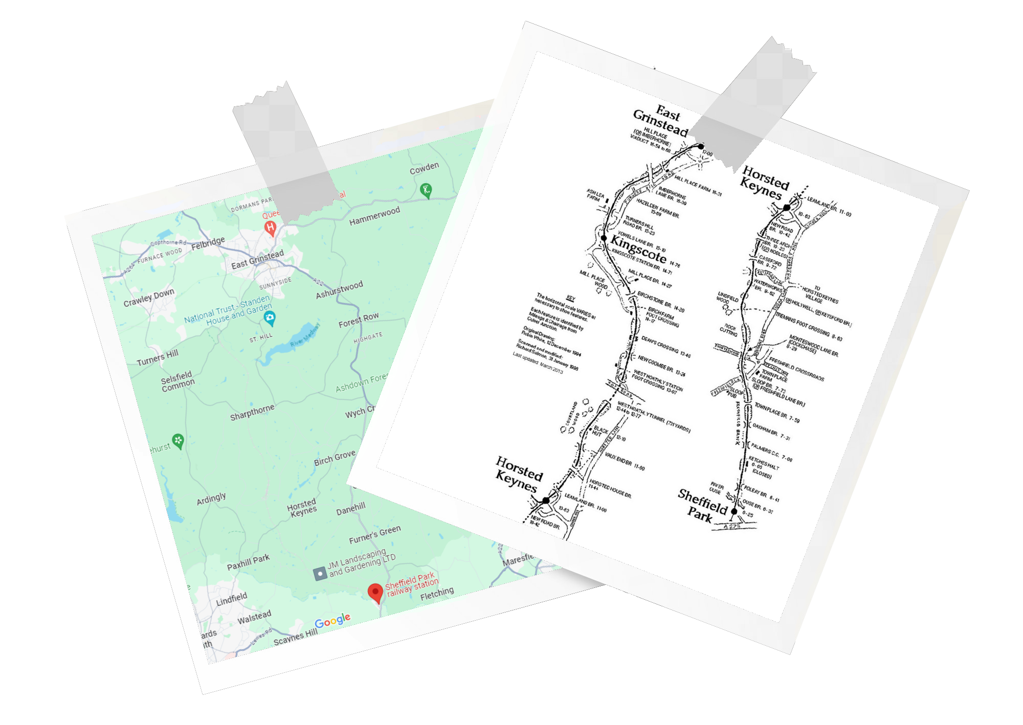 Find Us - The Bluebell Railway in Sussex