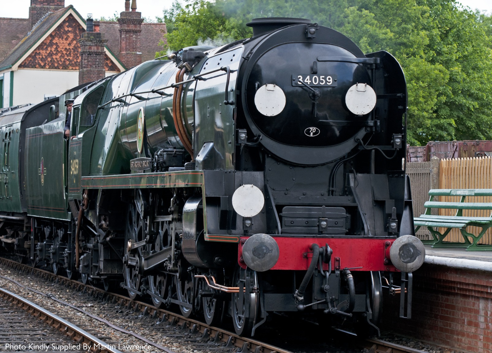 34059 'Sir Archibald Sinclair' to be rededicated at Sheffield Park ...