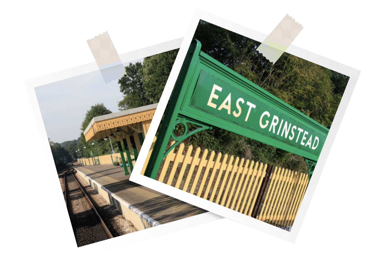 East Grinstead Station - The Bluebell Railway in Sussex