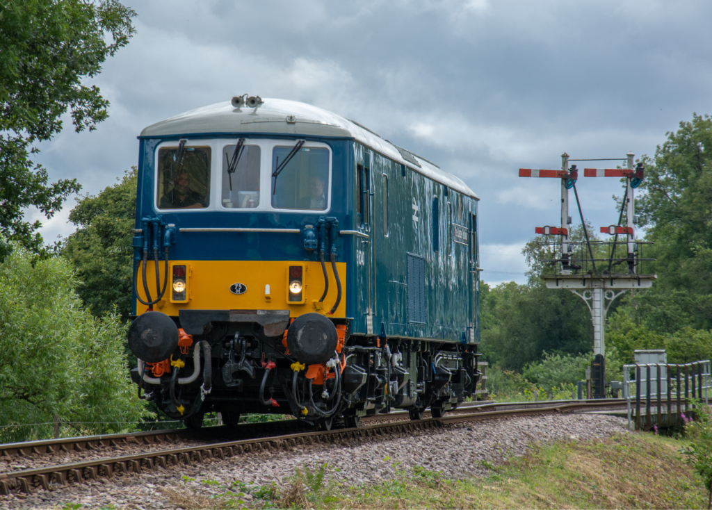 Class 73 Diesel Footplate Taster - The Bluebell Railway in Sussex