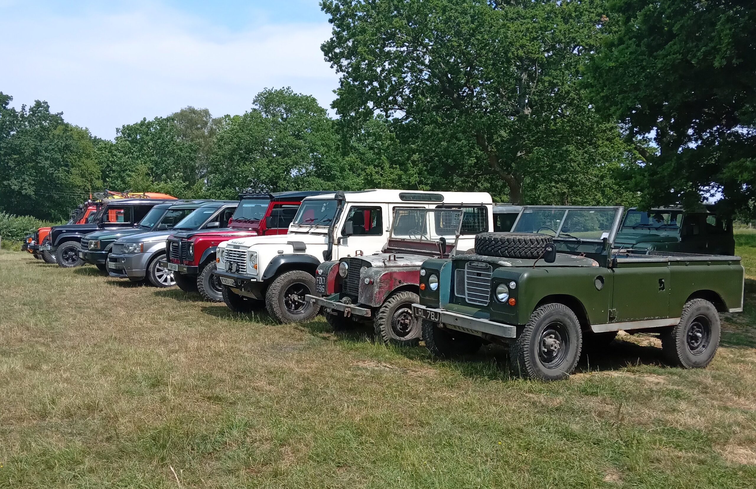 Land Rover Day - The Bluebell Railway in Sussex
