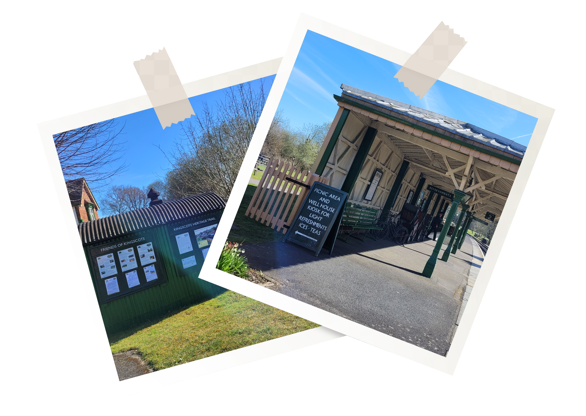 Kingscote Station - The Bluebell Railway in Sussex